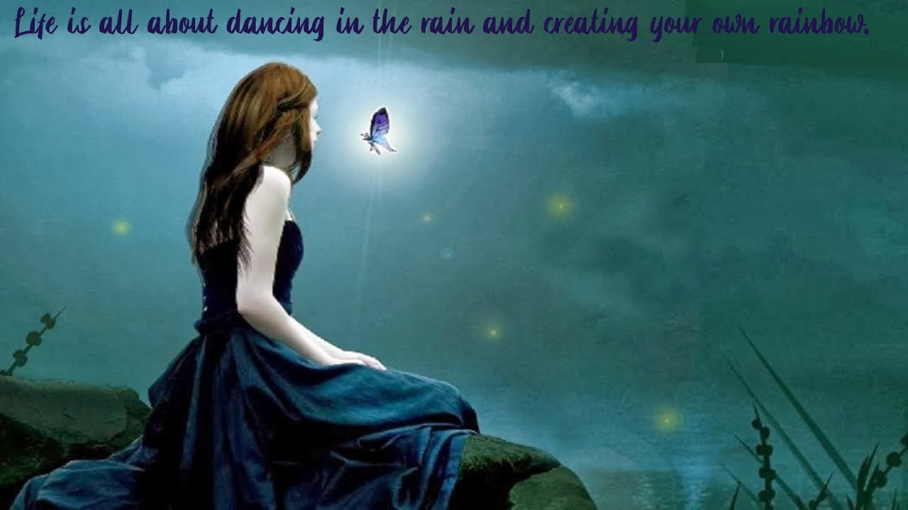 Rain-“Life is all about dancing in the rain and creating your own ...