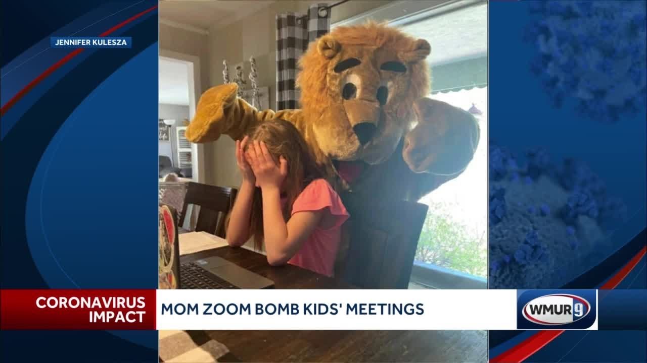NH mom Zoom-bombs kids' meetings - YouTube