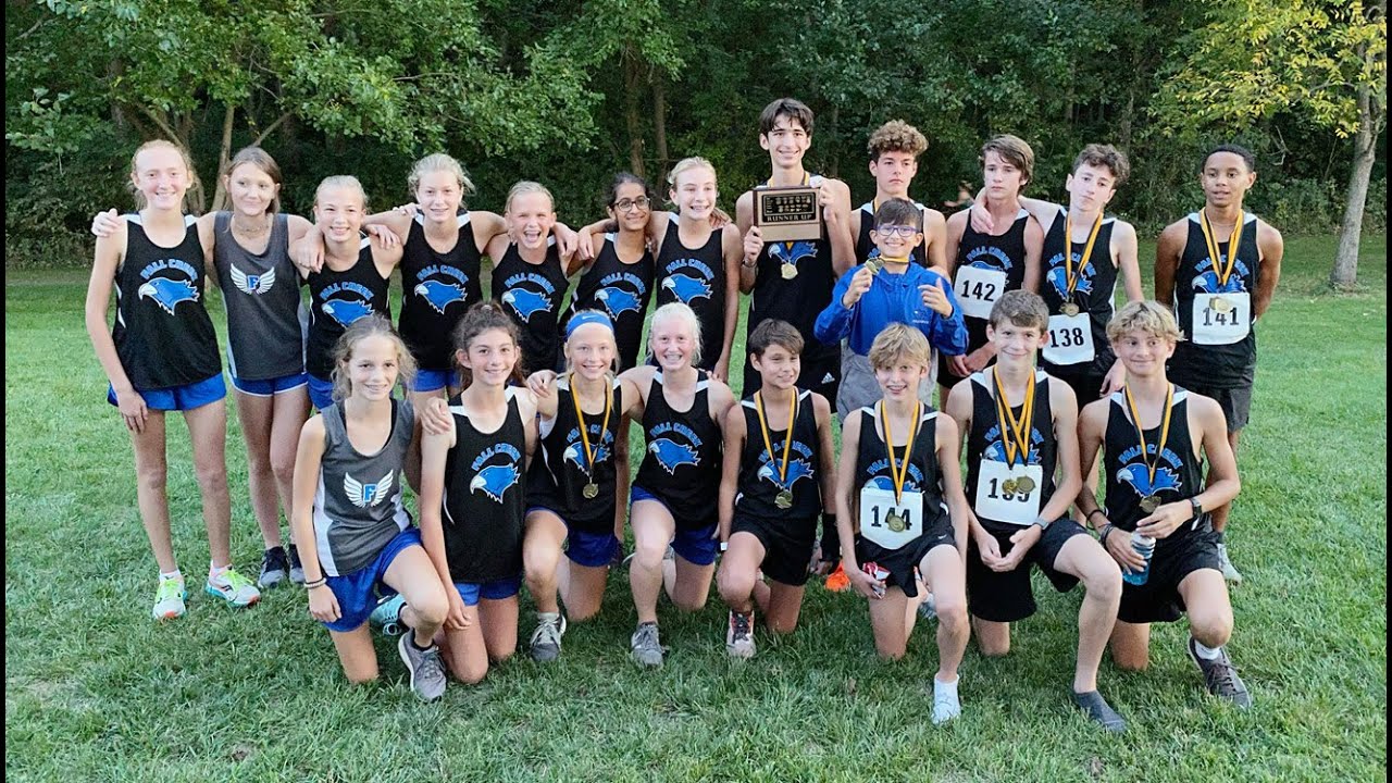 Hamilton County Junior High XC - 2021 Girls 3K Championship - YouTube