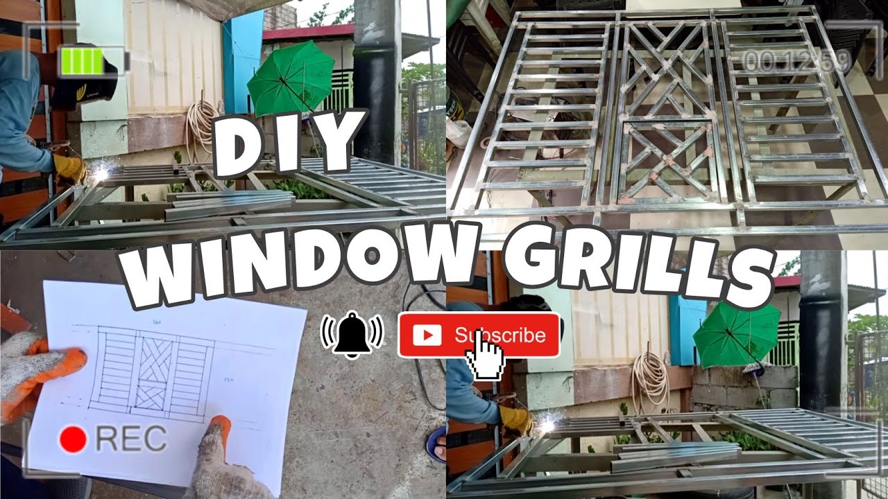 DIY Window Grills - YouTube
