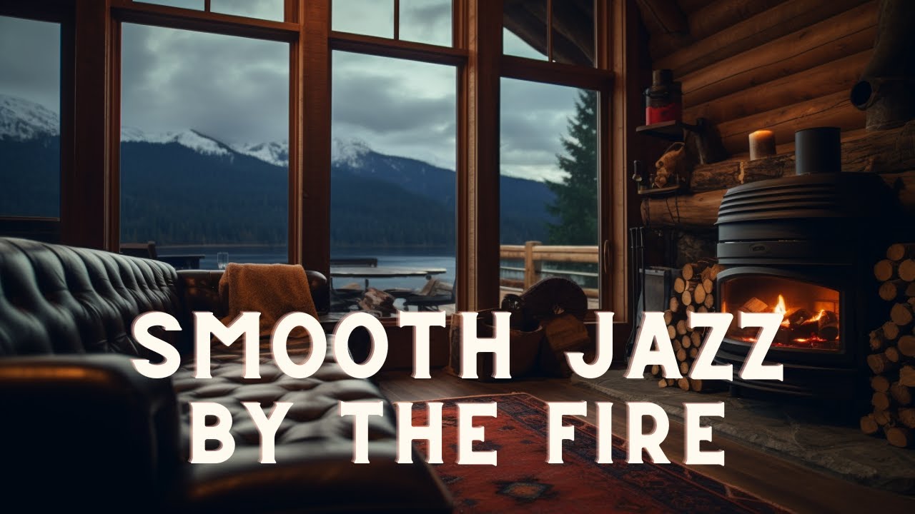 Jazz Cozy Cabin - Smooth Easy Jazz Music & Rain Sound on Window for ...