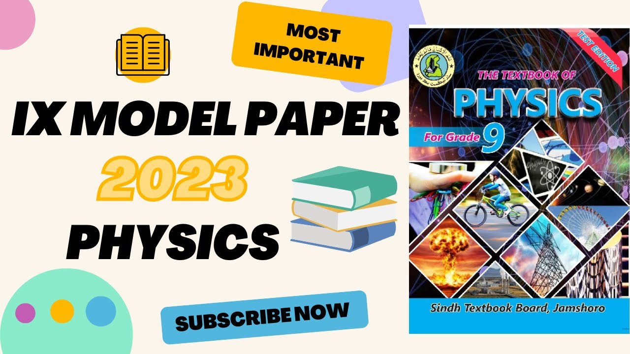 Model Paper 2023 Class 9 Physics Complete Solved | Model Paper 2023 # ...