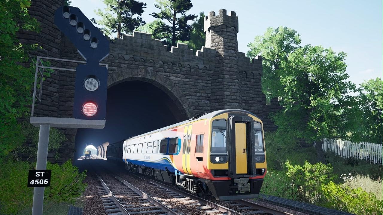 Train Sim World 4 Class 158 Sprinter Scenario/Mission 1 II AWS TWPS DRA ...