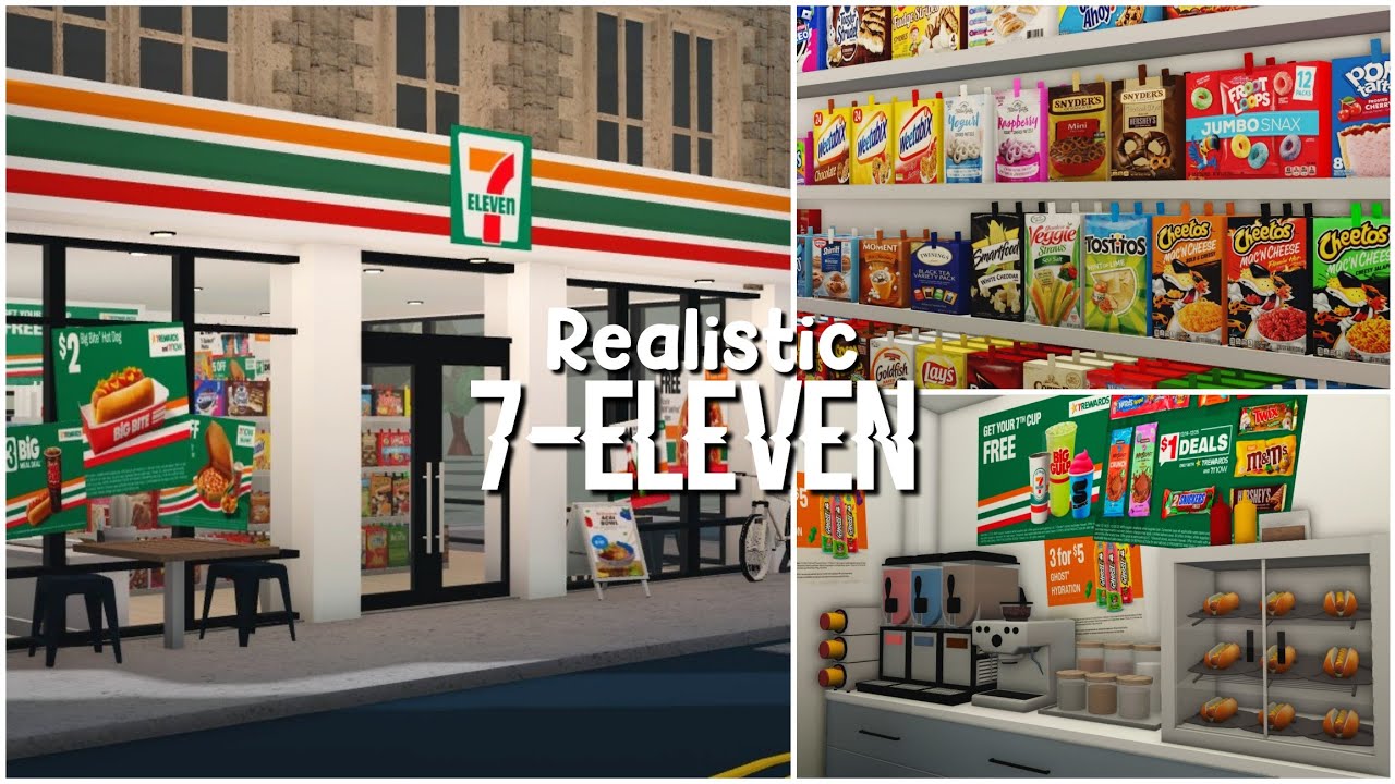 Realistic 7-Eleven Tour in Bloxburg | Roblox - YouTube