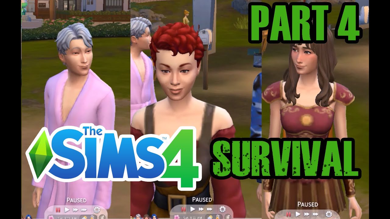 Sims 4 SURVIVAL (Pt. 4): New Contestants Arrive - YouTube