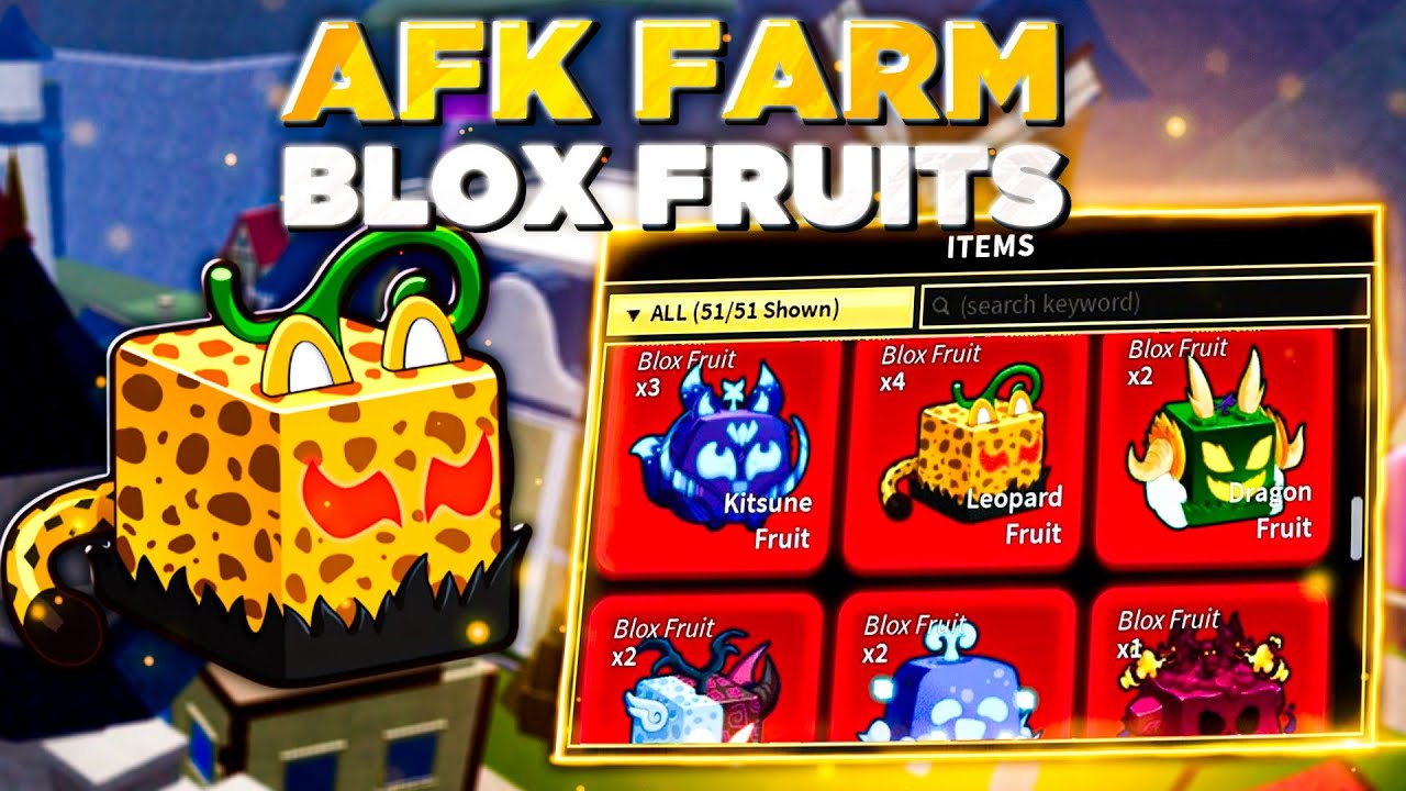 Blox Fruits | The BEST AFK FRUIT FARM You Can Use RIGHT NOW... - YouTube