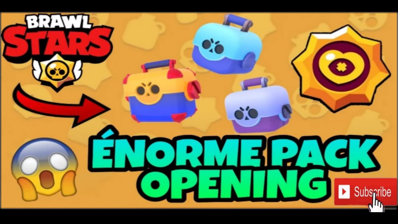 GAME BRAWL STAR (+PACK OPENING) - YouTube