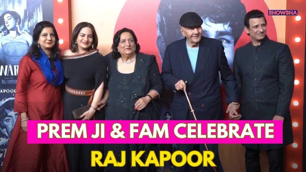 Raj Kapoor Centenary Celebrations: Prem Chopra, Sharman Joshi Arrive ...