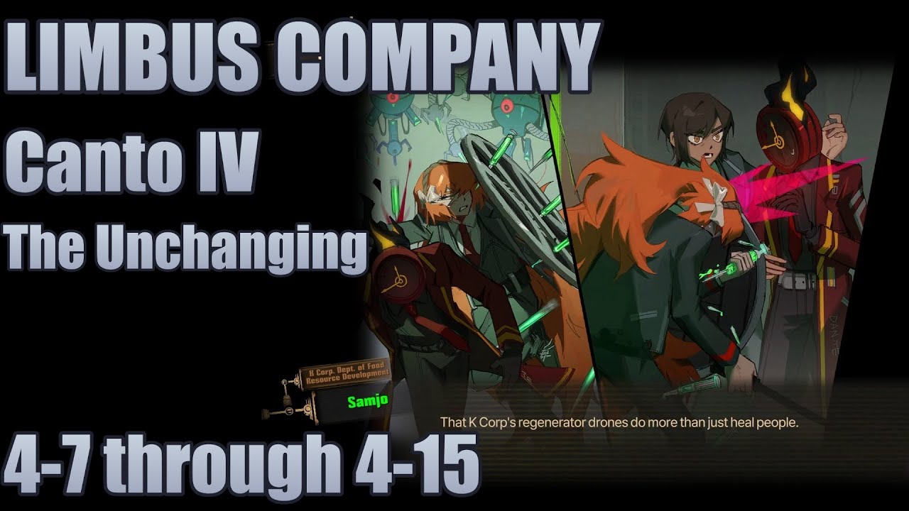 Limbus Company - Canto 4-7 through 4-15 - YouTube
