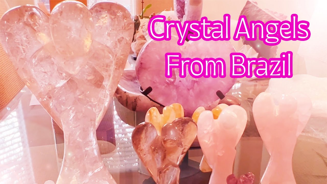 BEAUTIFUL Crystal Angels From Brazil 😇 #angel #crystals #crystal # ...