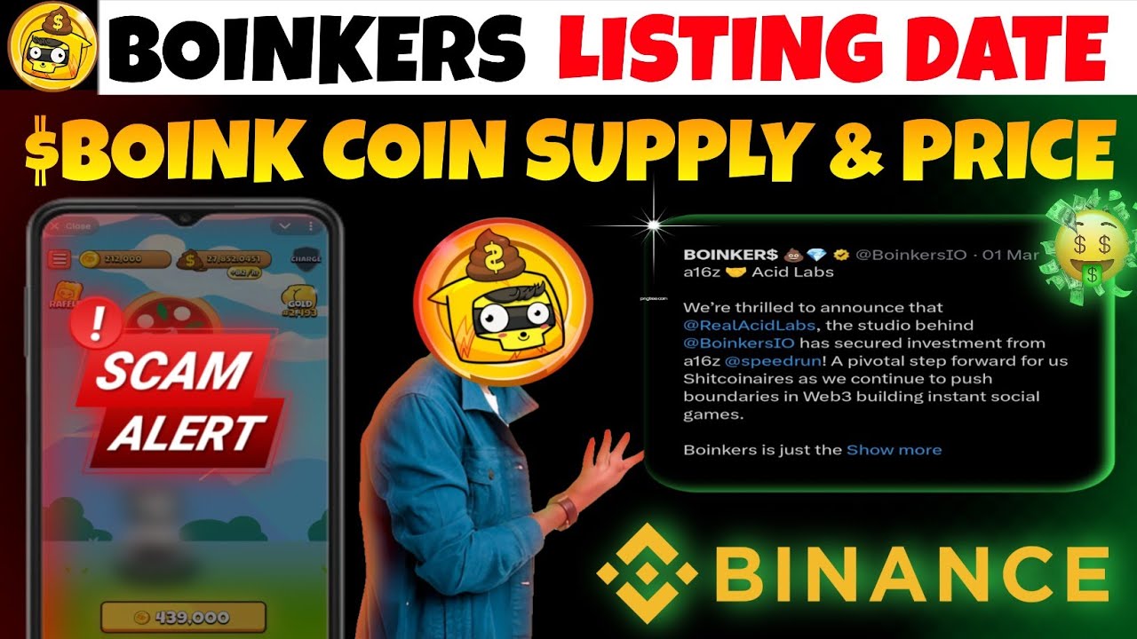Boinkers Airdrop : CLEAR UPDATES 📸 | boinkers airdrop listing date ...