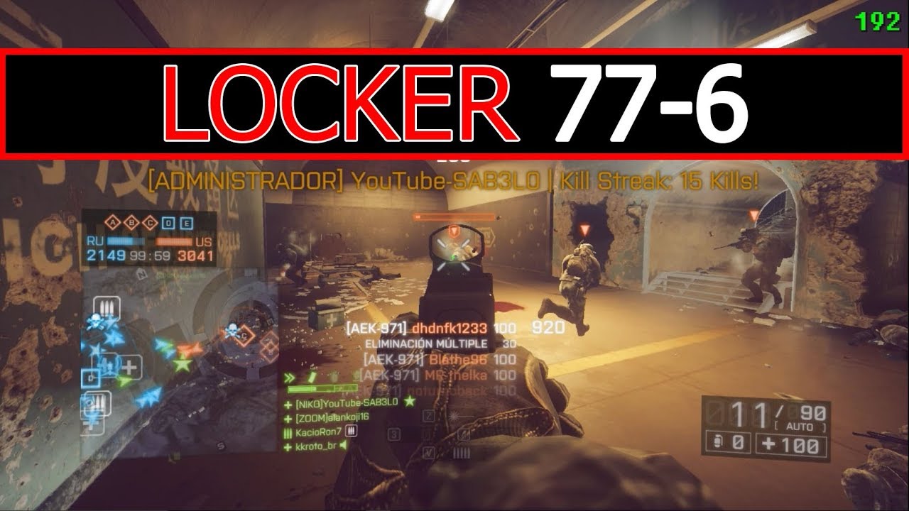 Battlefield 4 - Locker 77 - 6 - YouTube