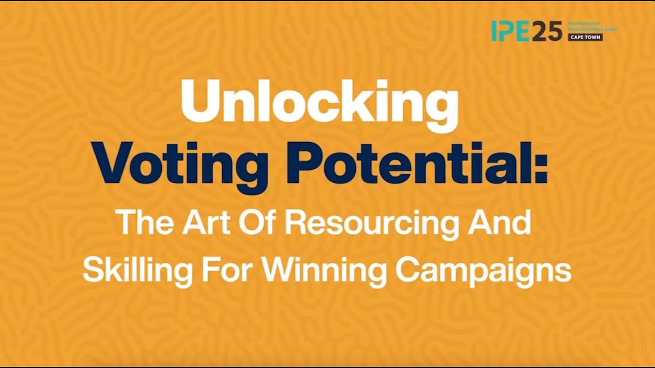 I-PAC (Indian Political Action Committee) is heading to Cape Town for ...