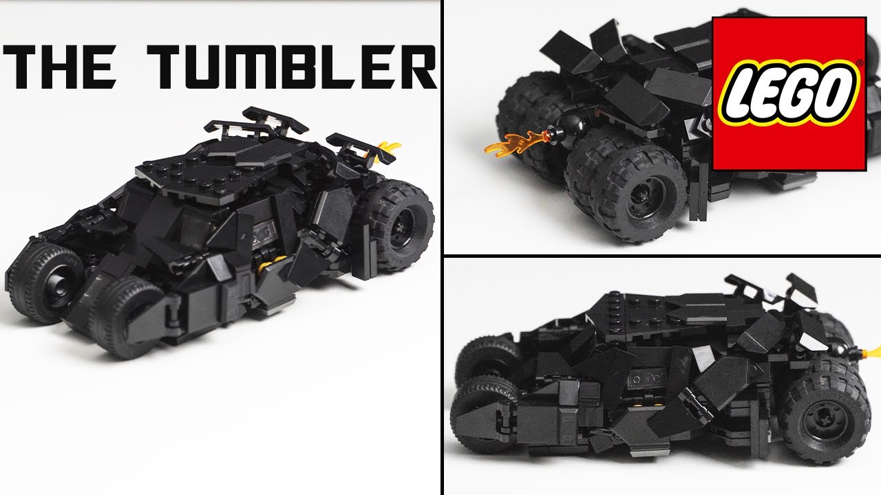 The Tumbler Lego Batmobile MOC - TUTORIAL - YouTube