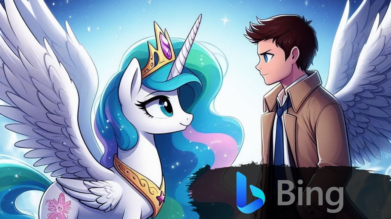 MLP X Supernatural Bing Creator Princess Celestia - Lucky Charm - OVSKY ...