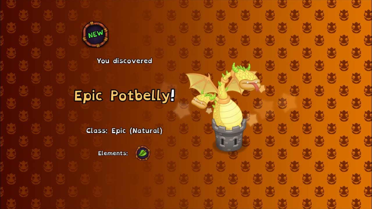 My singing monster The Epic Potbelly! - YouTube
