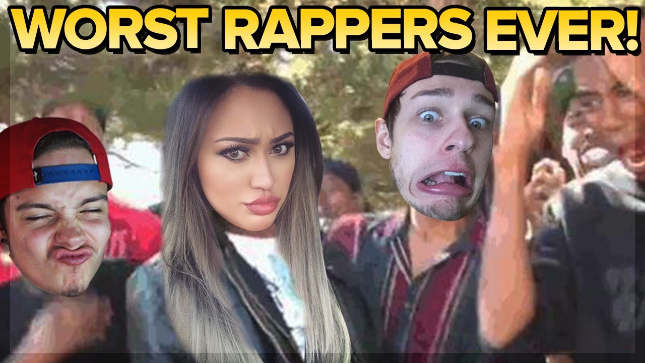 WORST RAPPERS EVER! | Rap Freestyle Battles with Friends On Xbox - YouTube