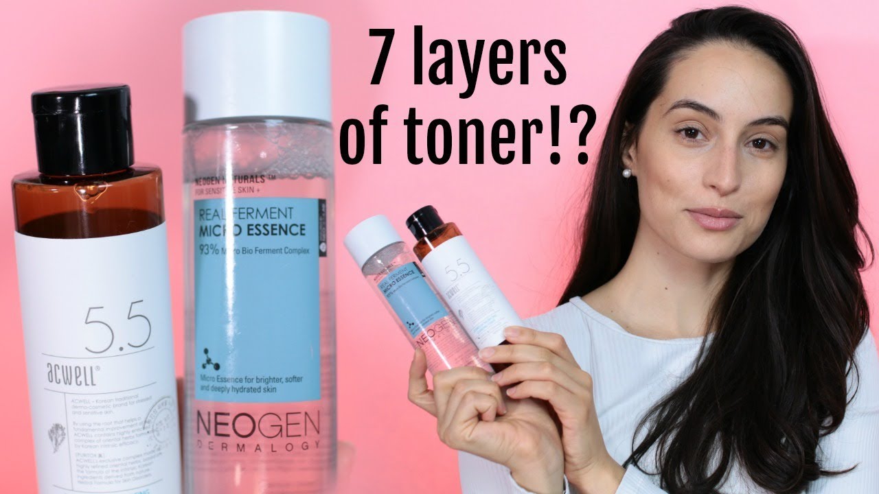 Toner & Essence 101 + 7 Layers of Toner !? + Giveaway! - YouTube