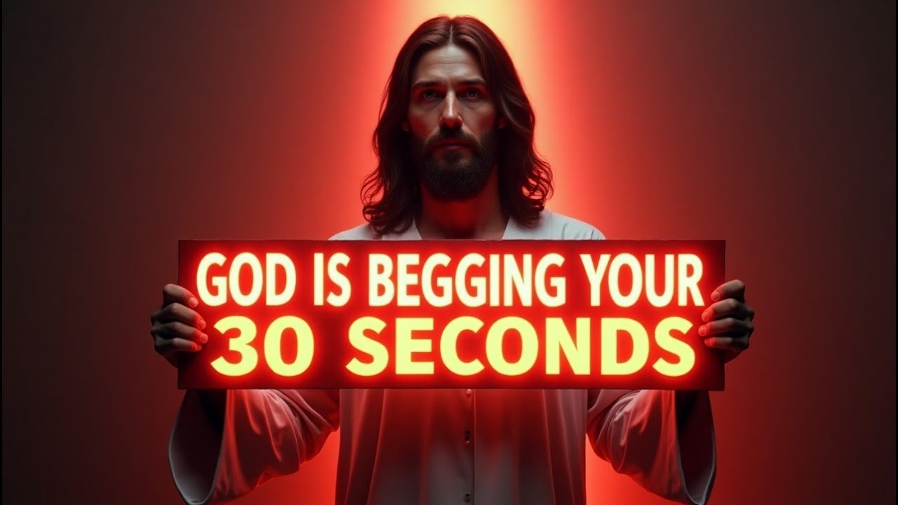 🔴GOD IS BEGGING YOUR 30 SECONDS | GOD BLESSINGS TODAY | GOD BLESSINGS ...