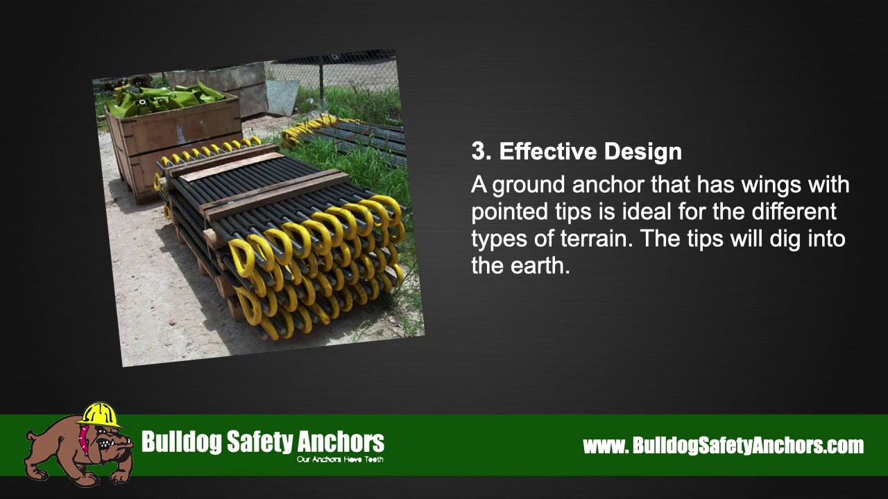 Best Ground Anchors For Oilfield Applications - YouTube