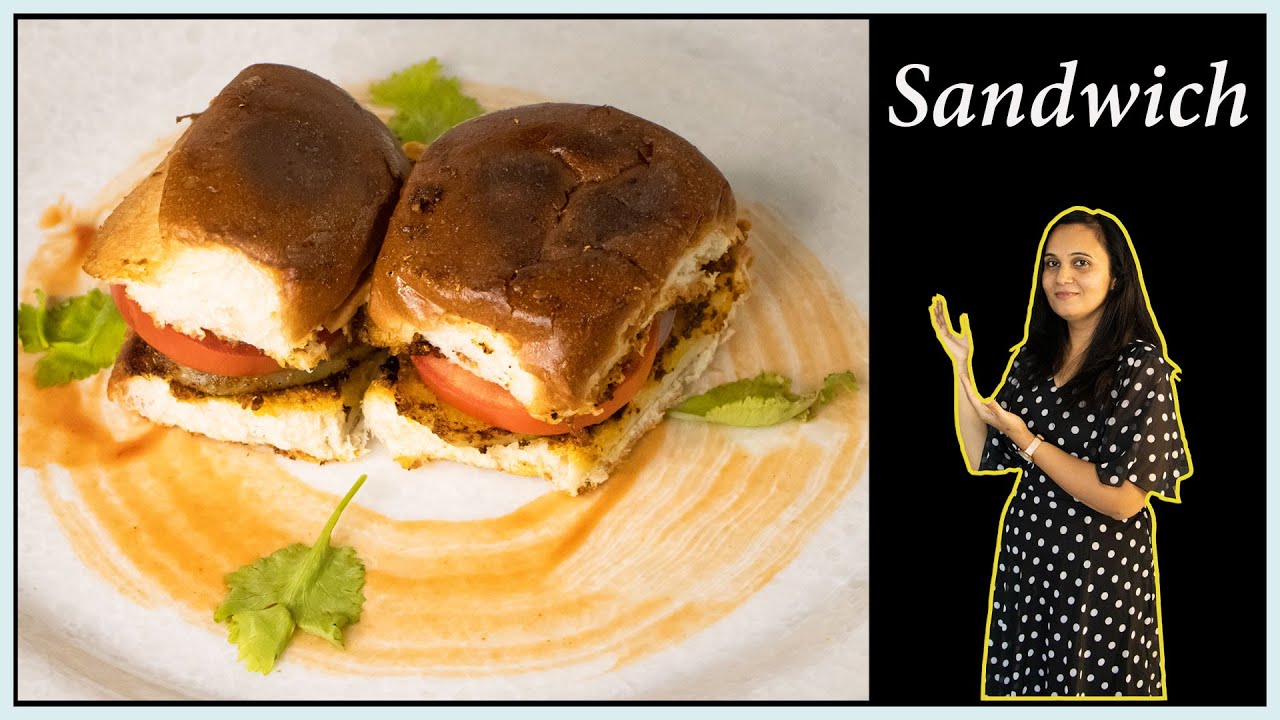 pav sandwich recipe |veg sandwich |masala pav sandwich |पाव सैंडविच ...