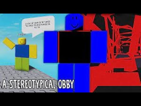 Playing A Normal Roblox Obby - YouTube