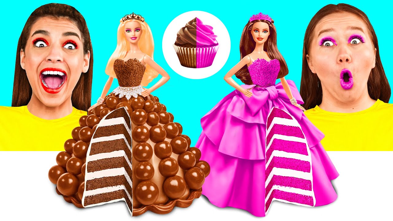 How to Make a Big Chocolate and Gummy Doll Challenge | Crazy Challenge ...