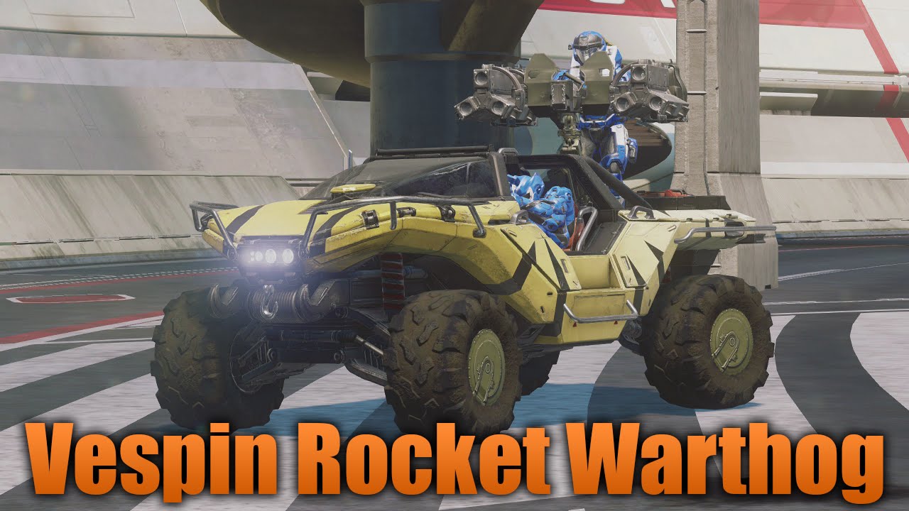 Halo 5: Guardians - Vespin Rocket Warthog - Legendary Vehicle Showcase ...
