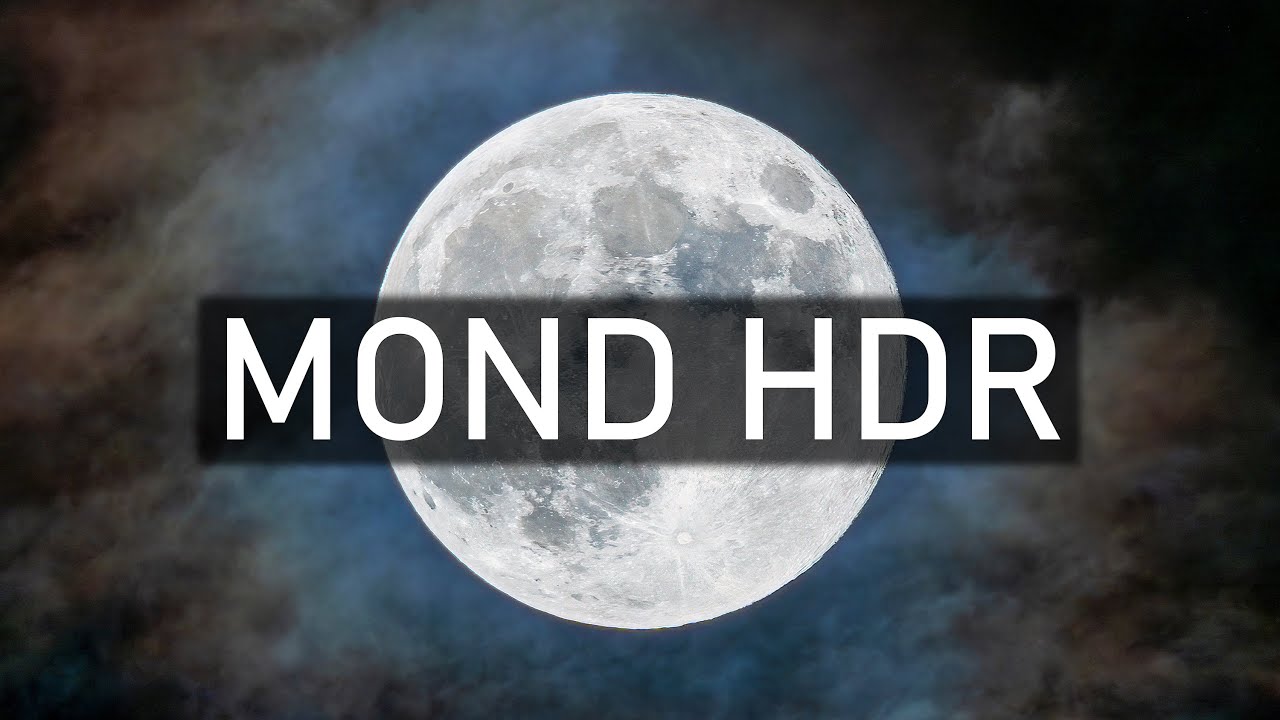 Da fallen dir die Augen raus!! MOND HDR! 😱📸 so funktioniert es! - YouTube