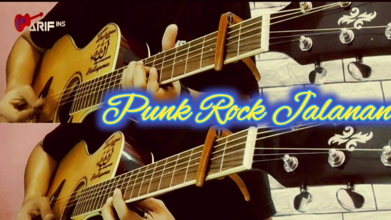 Punk Rock Jalanan Cover Gitar || Instrumental Punk Rock Jalanan - YouTube