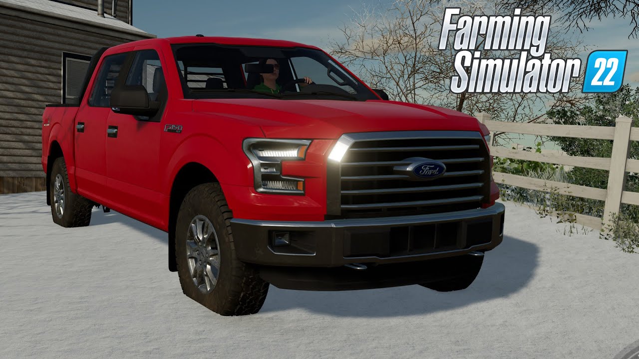 FS22 - Ford F150 V8 2016 - Car mod for Farming Simulator 2022 - YouTube