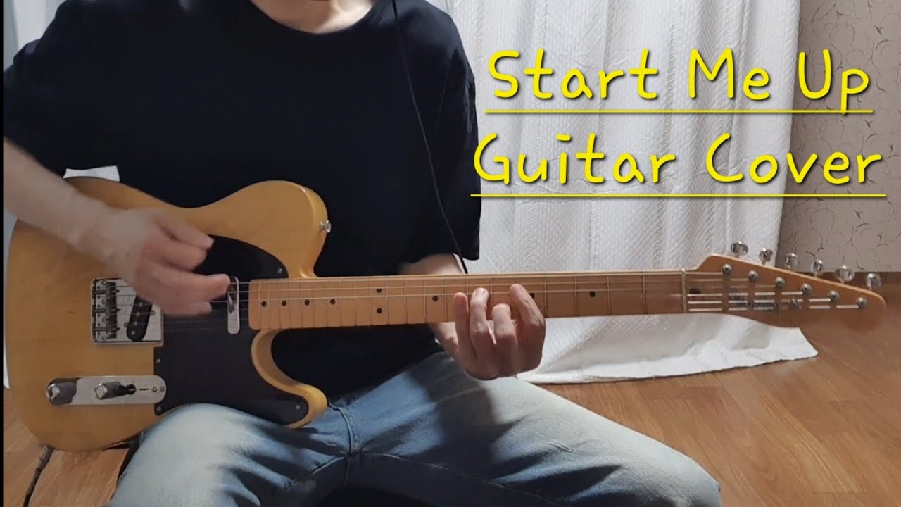 The Rolling Stones - Start Me Up (Guitar Cover with Standard Tuning by ...