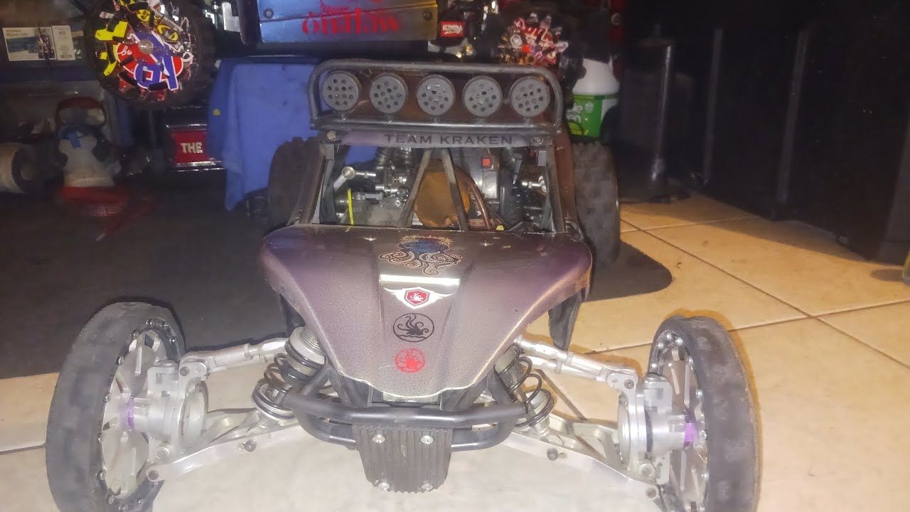 #rovan #rf5 #hybrid #obr my custom rf5 with a kraken sidewinder cage ...