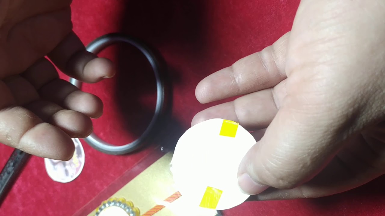 Making sublimation printed rakhi - YouTube