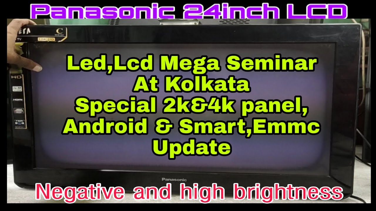 Panasonic 24inch//Lcd Negative and high brightness//Picture Solution ...