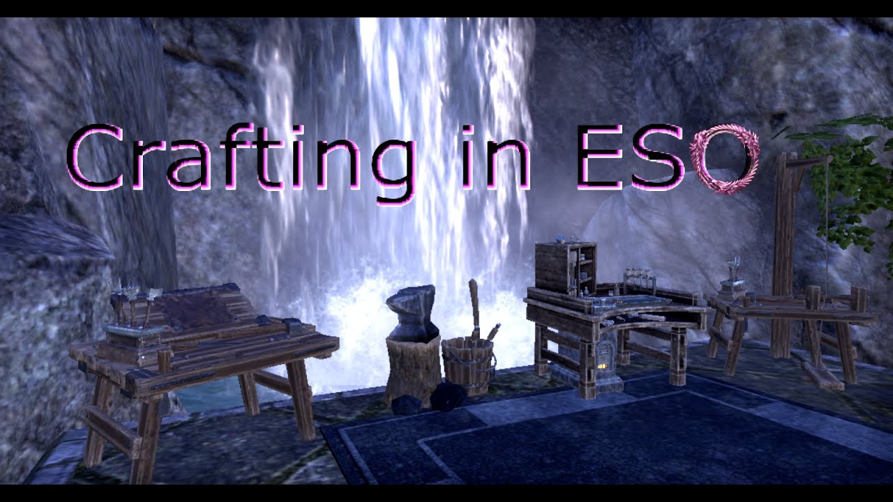 ESO Crafting in Evermore (Bangkorai) - YouTube