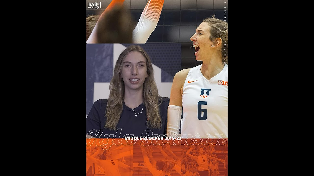 Illini Volleyball Senior Series | Kyla Swanson - YouTube