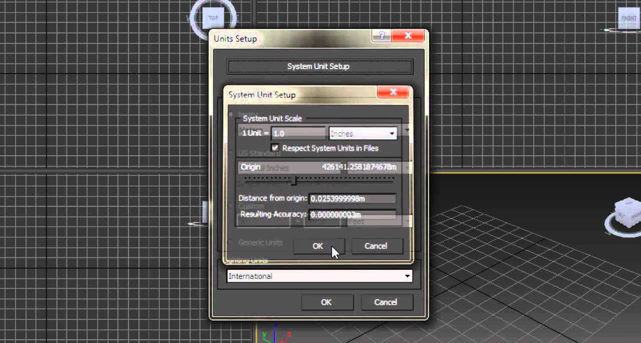 5 units setup in 3ds max - YouTube