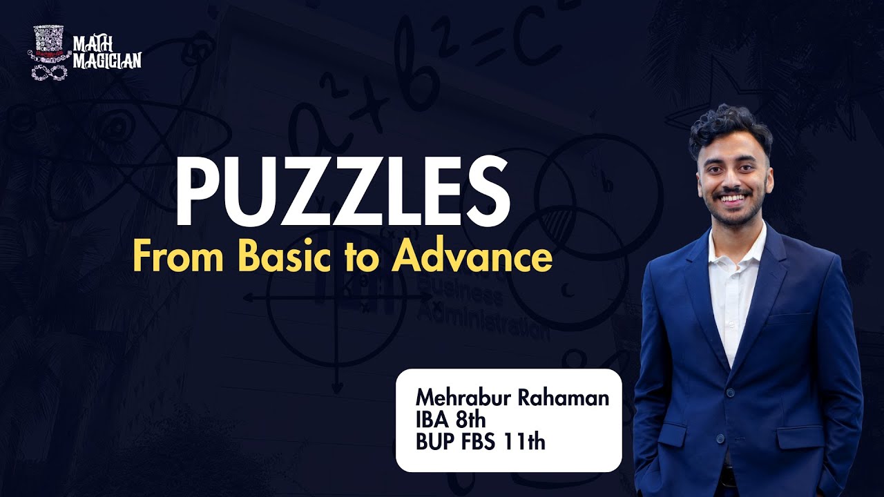 Puzzle Basics | IBA puzzle solving | Types & Examples - YouTube