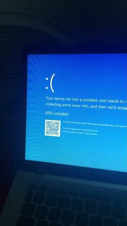 Bsod laptop - YouTube