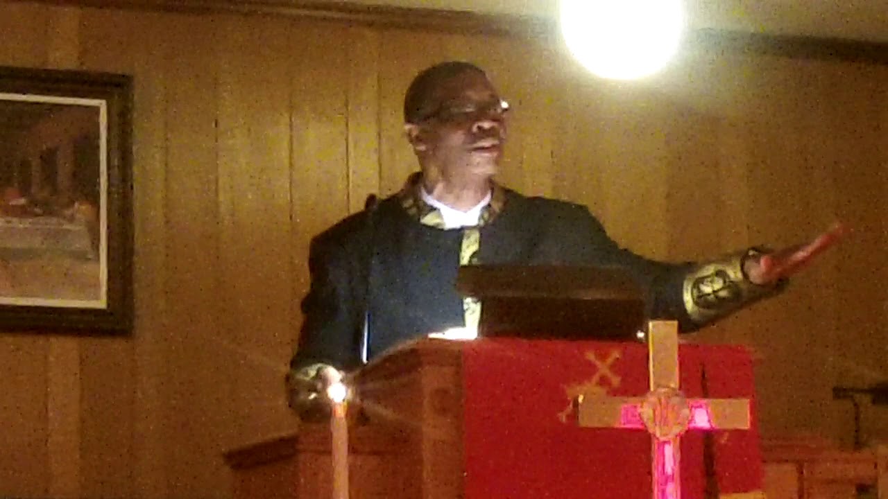 101 1837 REV PATTERSON AT ZION CAMPBELL CHURCH, THE POWER OF PRAYER ...