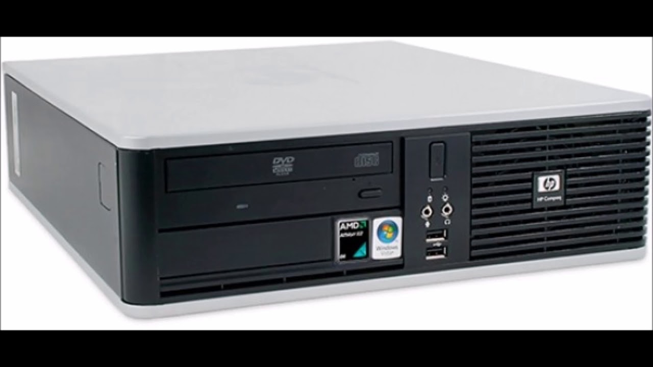 HP Compaq dc5850 SFF with AMD E1-7010 APU, 4GB DDR3 RAM, 500GB HDD and ...