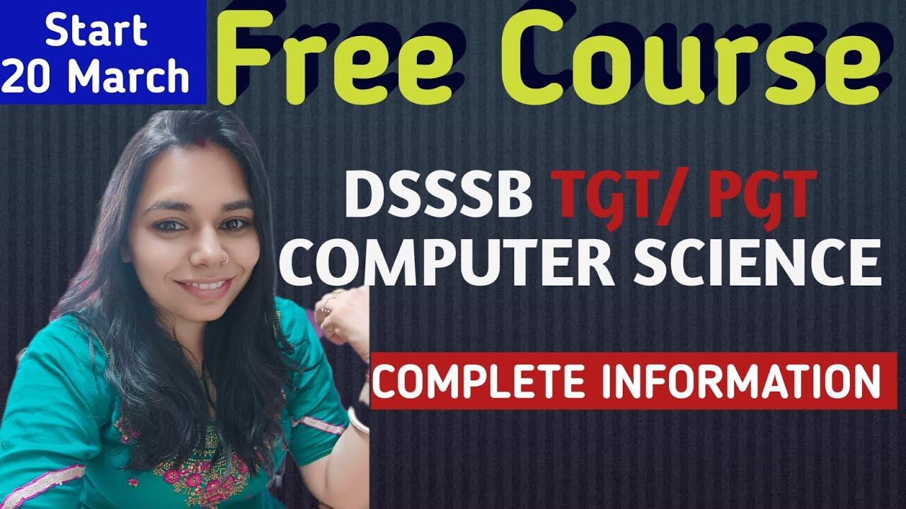 DSSSB TGT/ PGT FREE COURSE DETAILS|| INTRODUCTION CLASS || NS CLASSES - YouTube