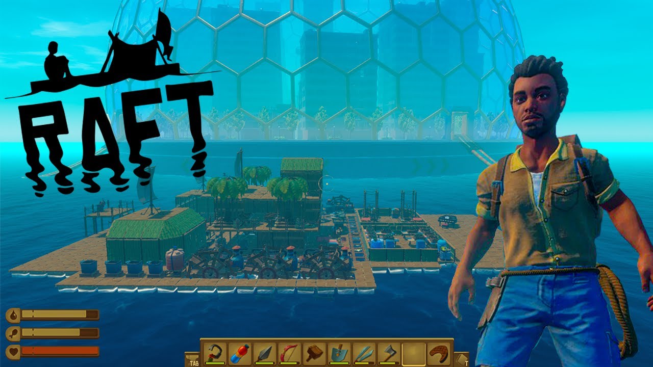 The Experience of Playing Raft - YouTube