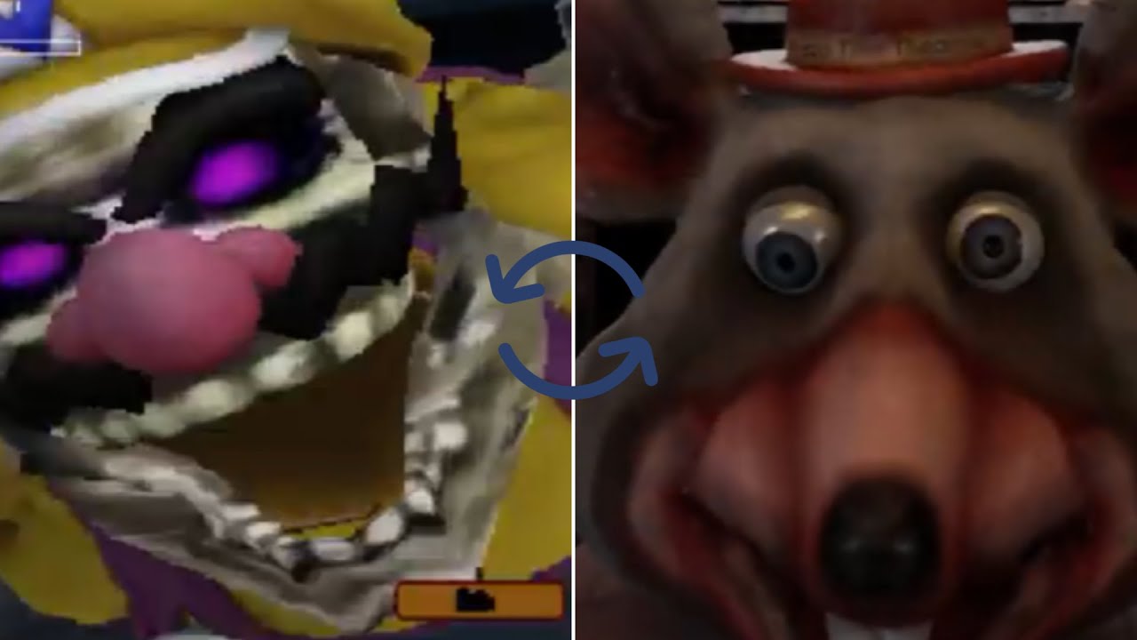 FNAW 3 and FNACEC Rebooted But They Have Swapped Jumpscare Sounds - YouTube