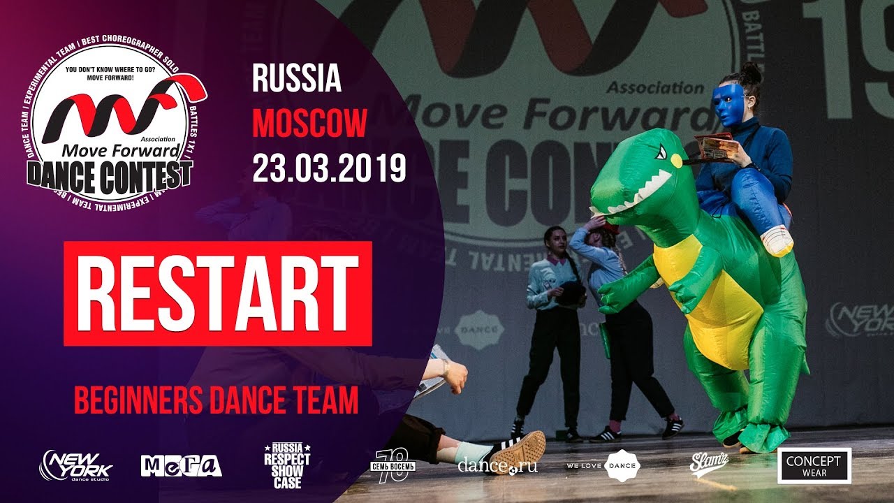 Restart | BEGINNERS TEAM | MOVE FORWARD DANCE CONTEST 2019 [OFFICIAL 4K ...