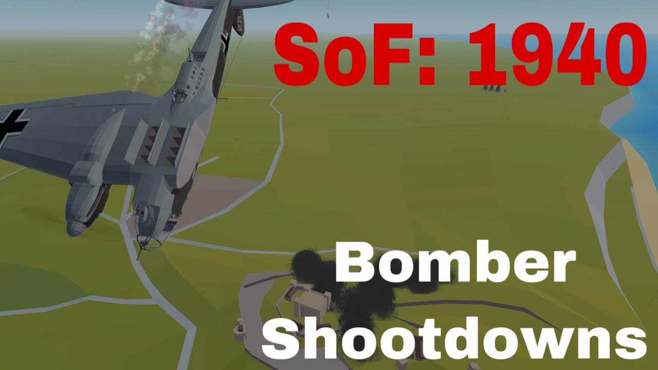Flak VS. Bombers compilation || Sky On Fire: 1940 - YouTube