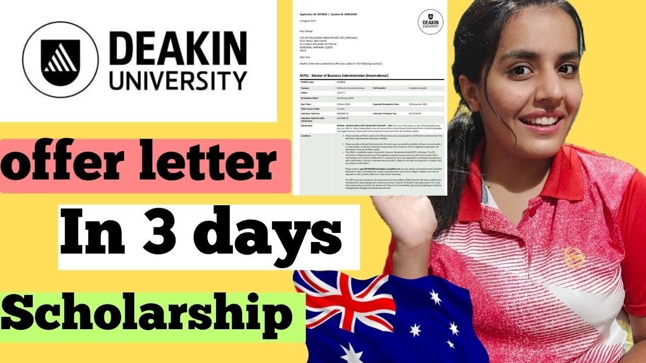 Deakin University Offer Letter Deakin University Offer Letter Time deakin-university-offer-letter-deakin-university-offer-letter-time