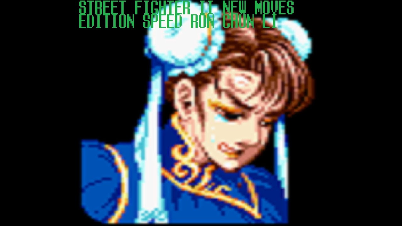 Street Fighter II New Moves Edition Japan Chun Li Speed Run - YouTube
