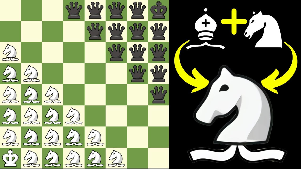 20 Archbishops VS 14 Queens | Fairy Chess - YouTube